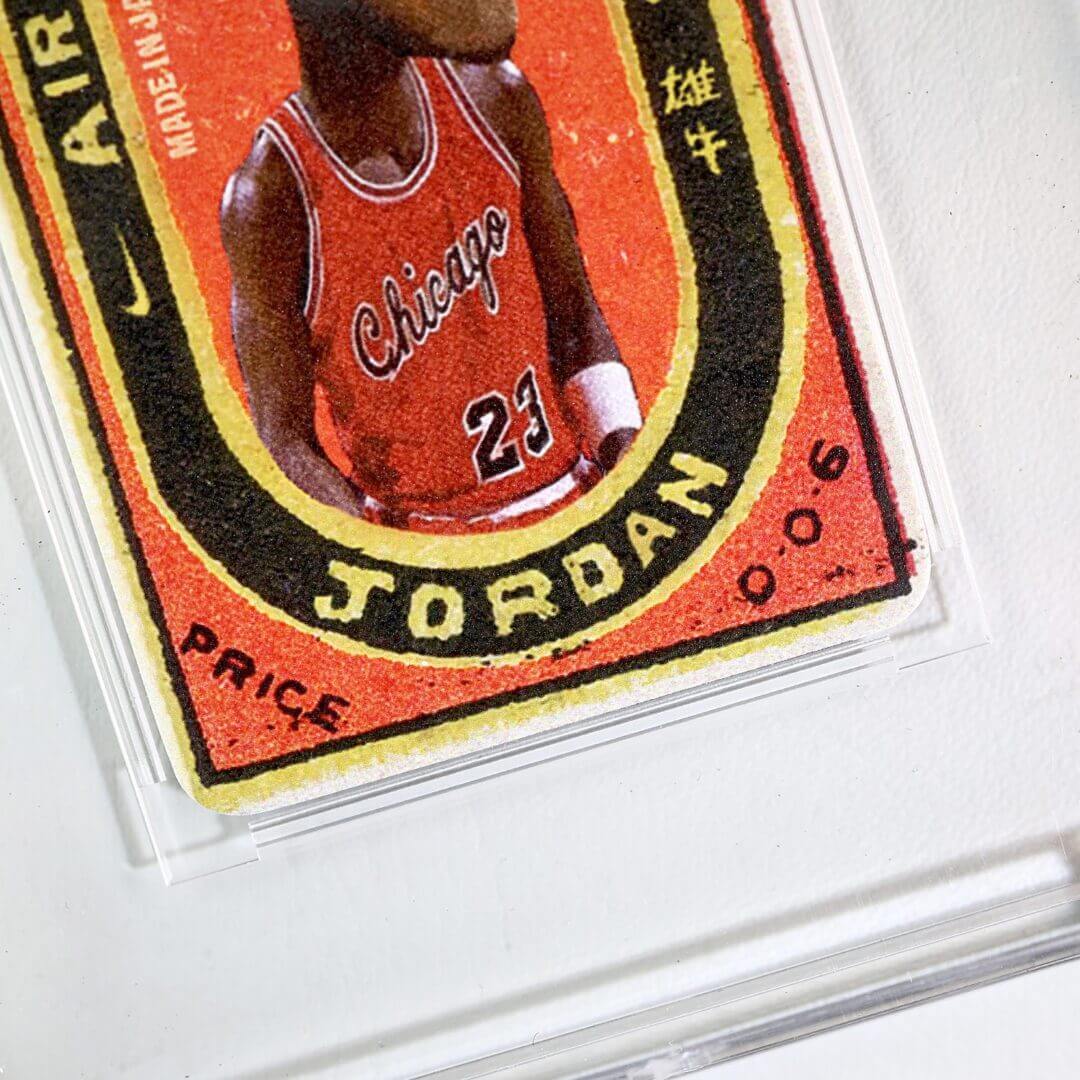1985 Michael Jordan Rookie RC Matchbox Japanese Import Tobacco "Airshow ...